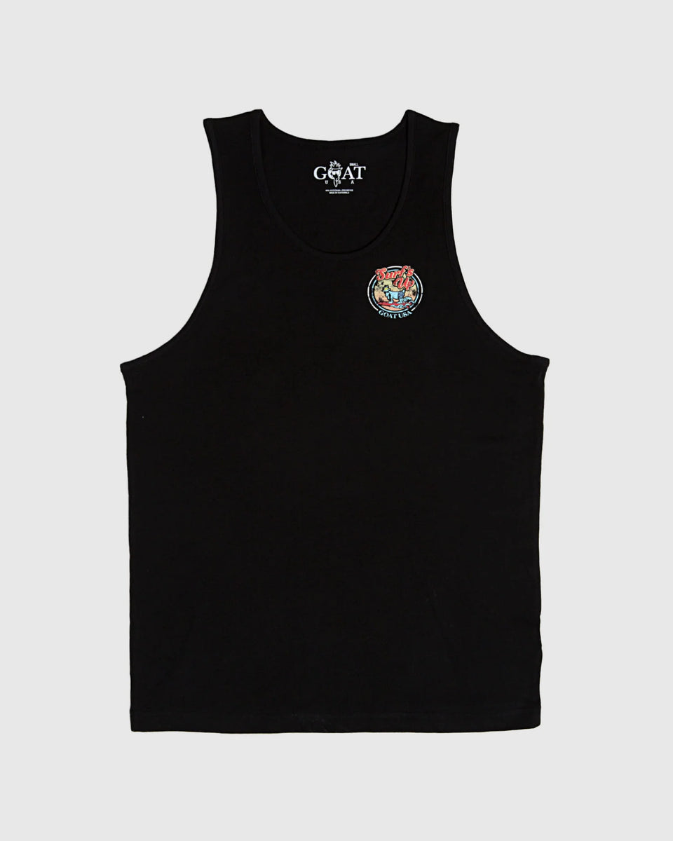 BOYS GOAT TANK - BLACK – 580 South Mens & Boys Clothing, Footwear and ...