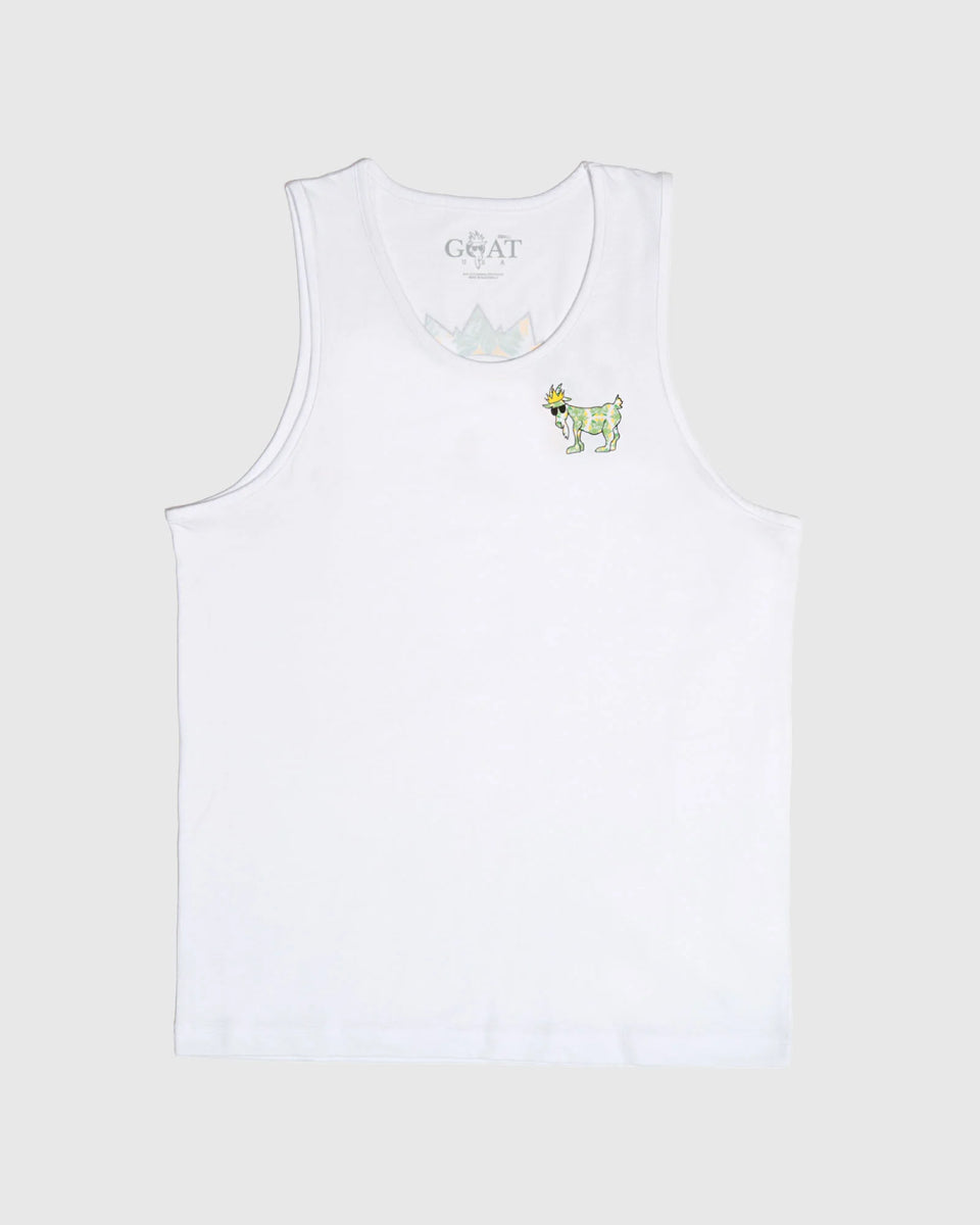 BOYS GOAT TANK - WHITE – 580 South Mens & Boys Clothing, Footwear and ...