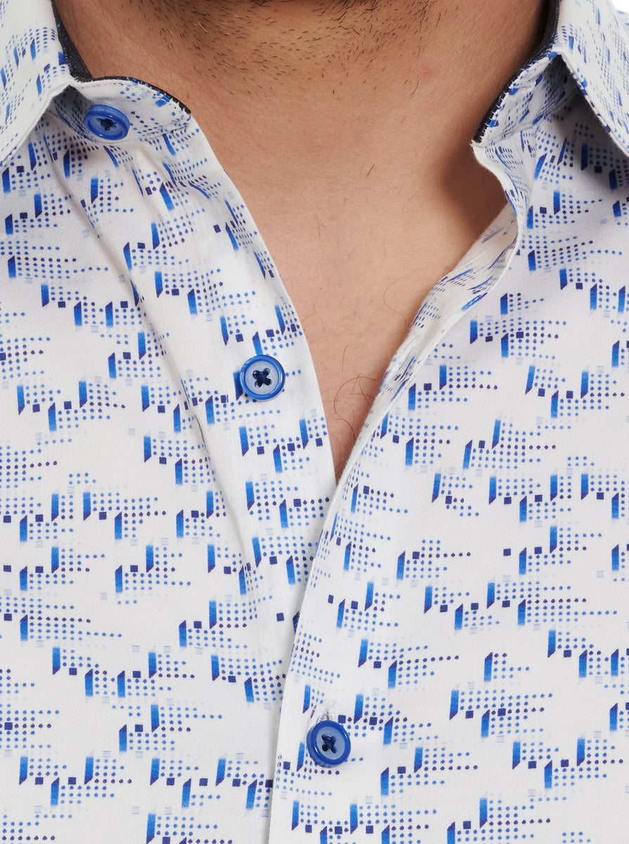 BANDWIDTH CLASSIC FIT - BLUE – 580 South Mens & Boys Clothing, Footwear ...