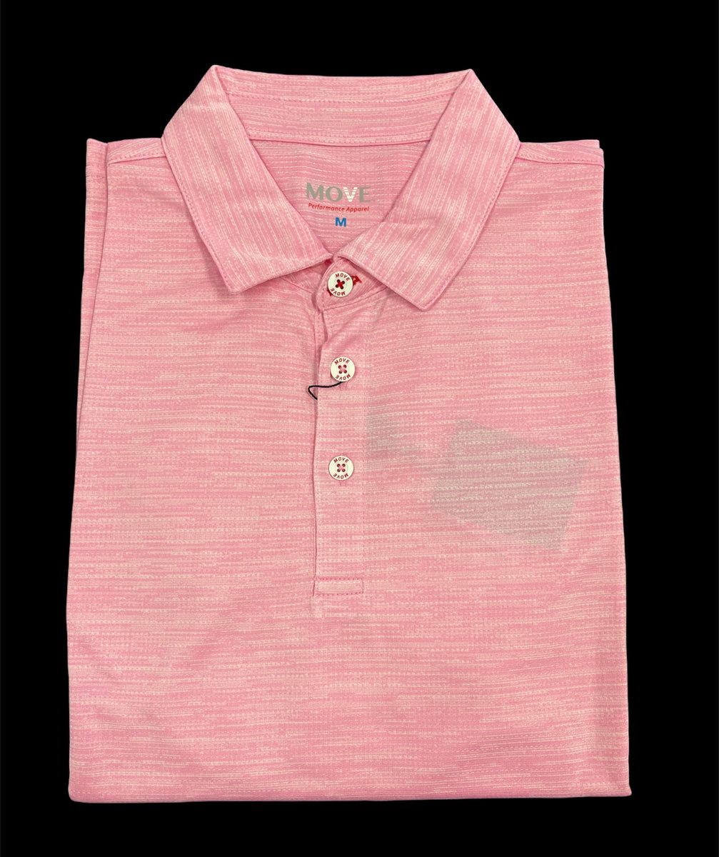 PERFORMANCE POLO - PINK – 580 South Mens & Boys Clothing, Footwear and ...
