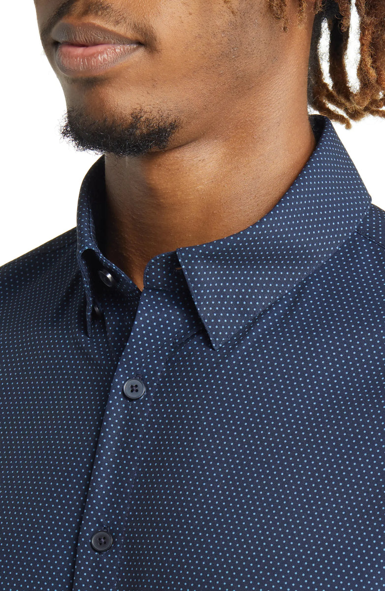 MIZZEN SLIM FIT PRINTED LEEWARD - NAVY – 580 South Mens & Boys Clothing ...